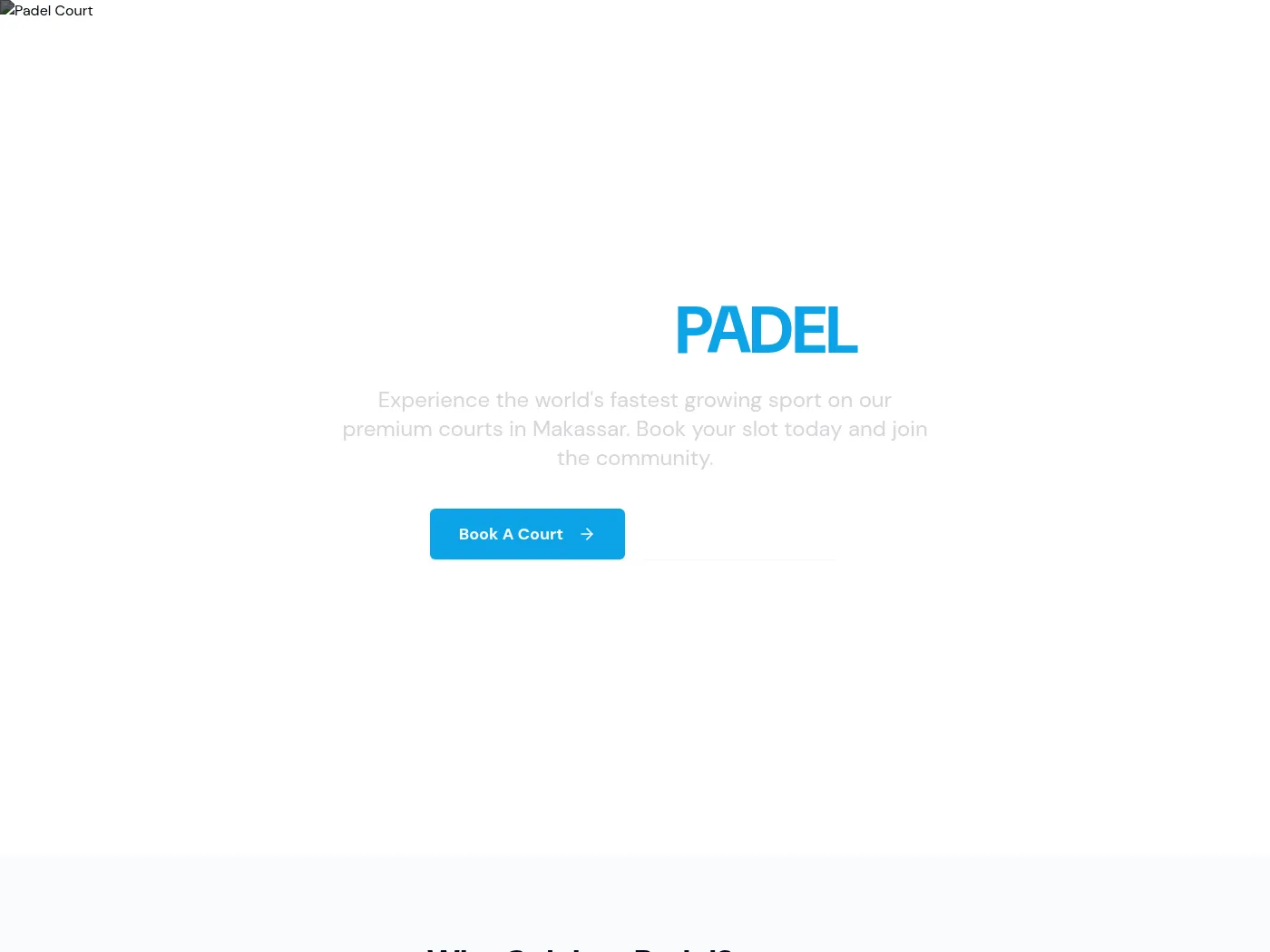 Celebes Padel Booking