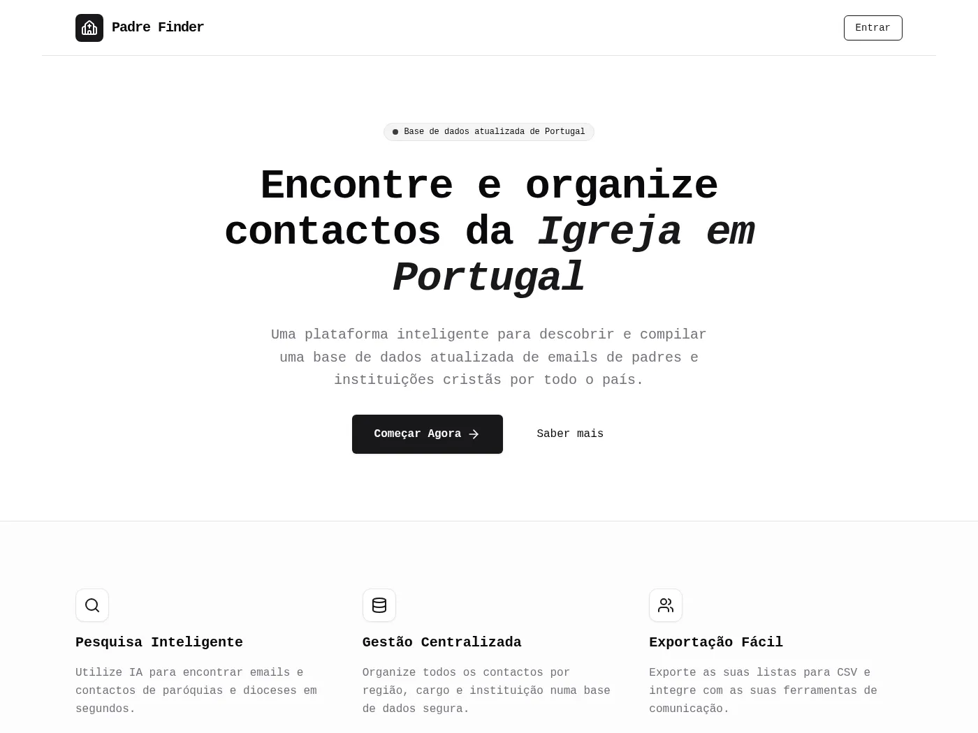 Padre Email Finder PT