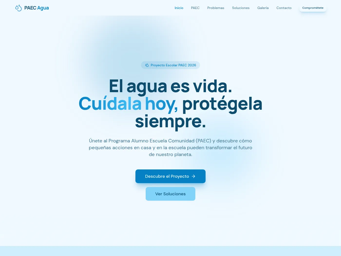 PAEC Agua Awareness Site