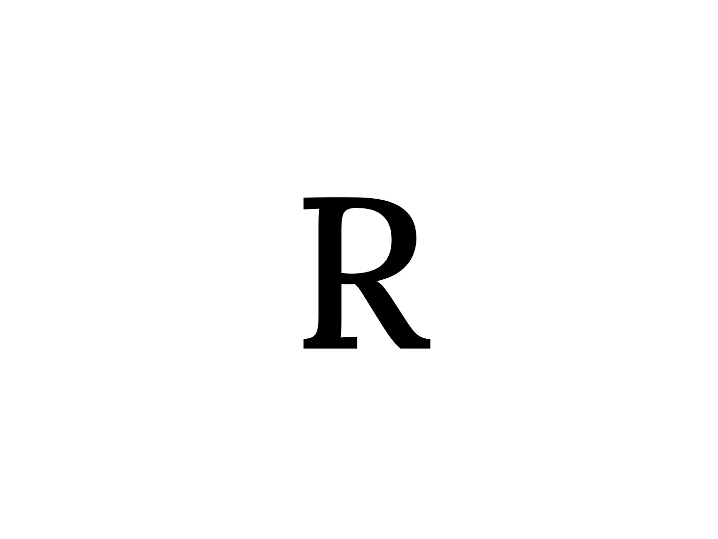 Página R Minimalista