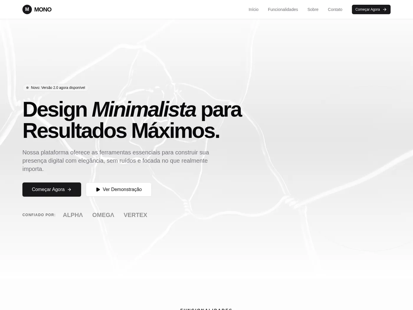 Página Simples Instantânea