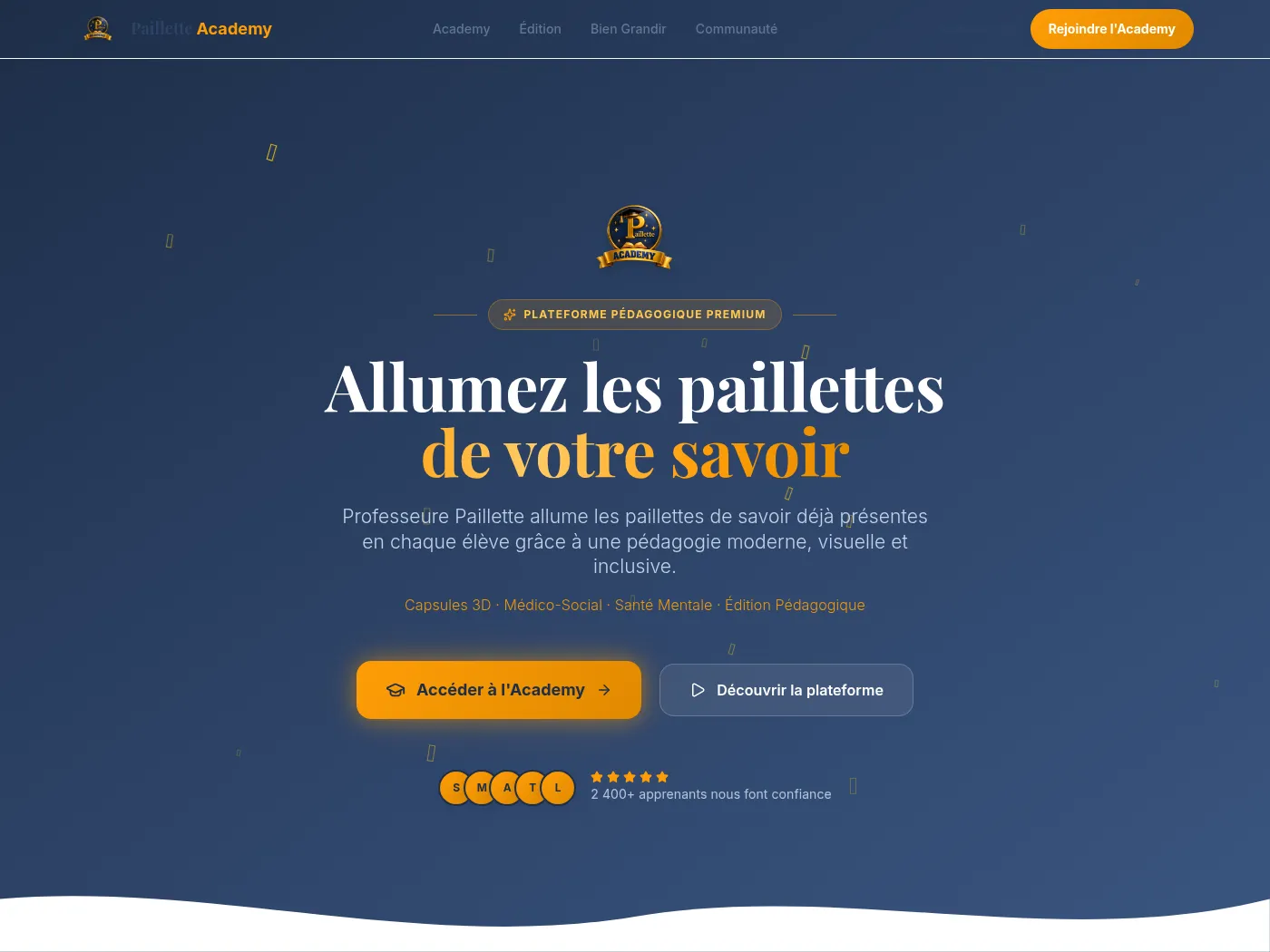 Paillette Academy Hub
