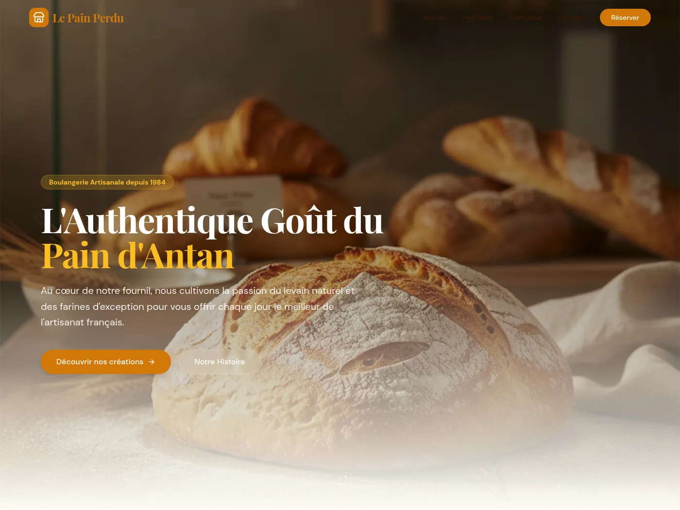 Le Pain Perdu Vitrine