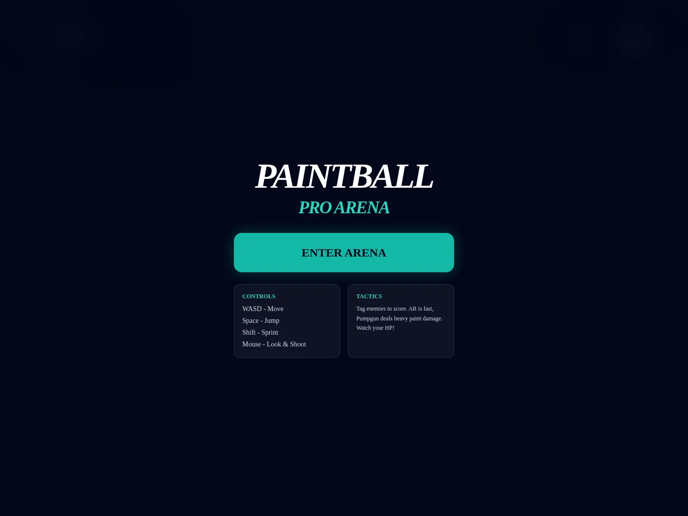 Paintball Shooter Game