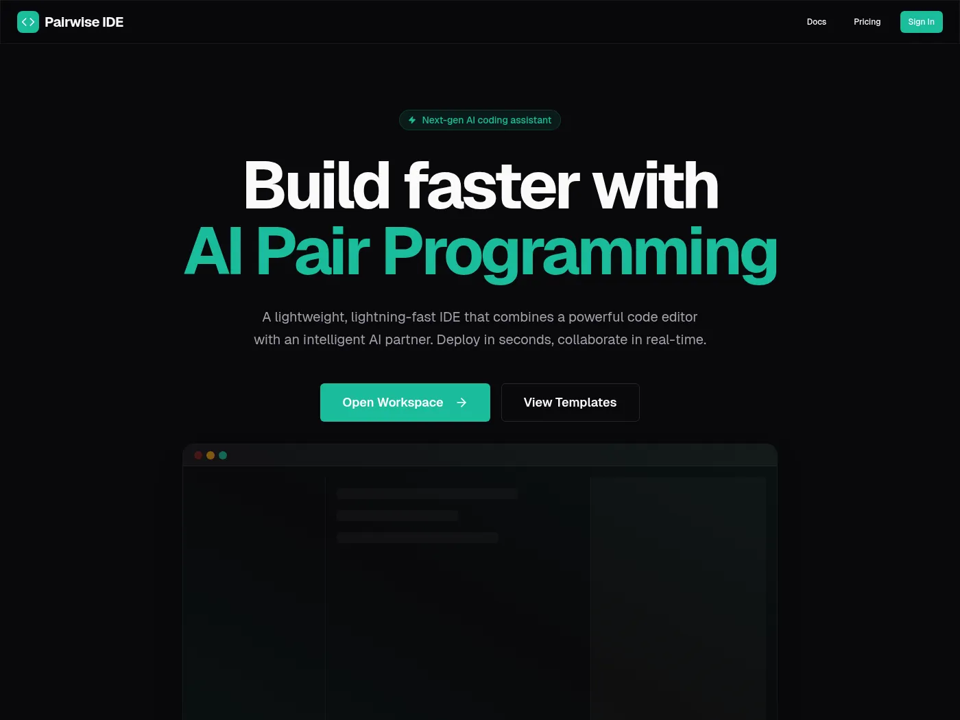 Pairwise IDE