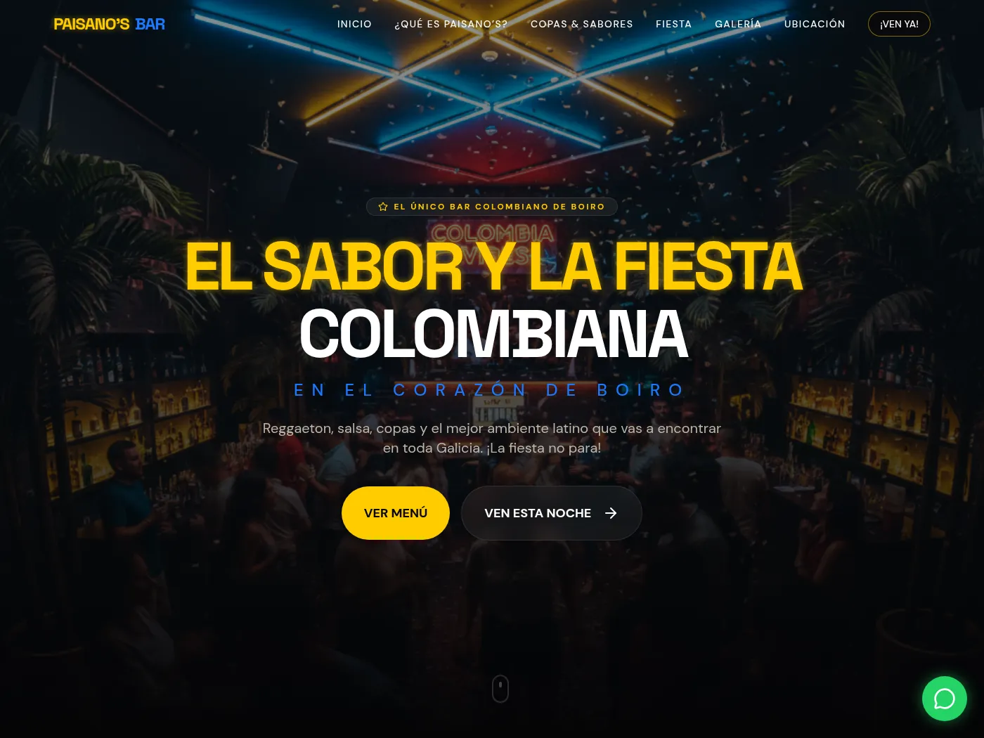 Paisano’s Fiesta Web