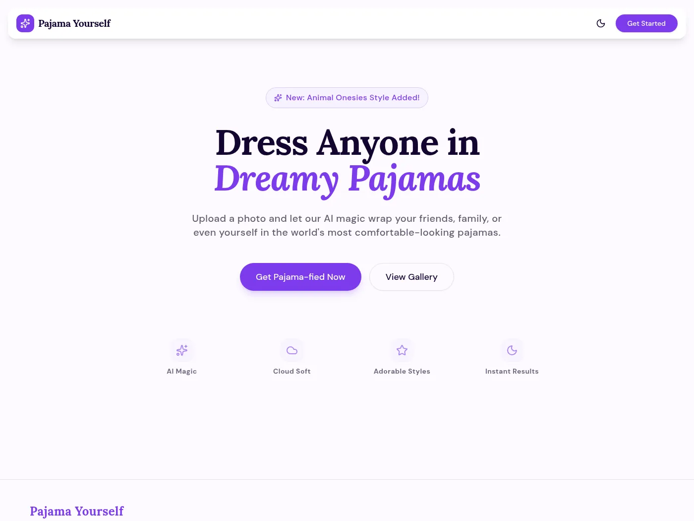 Pajama Yourself App