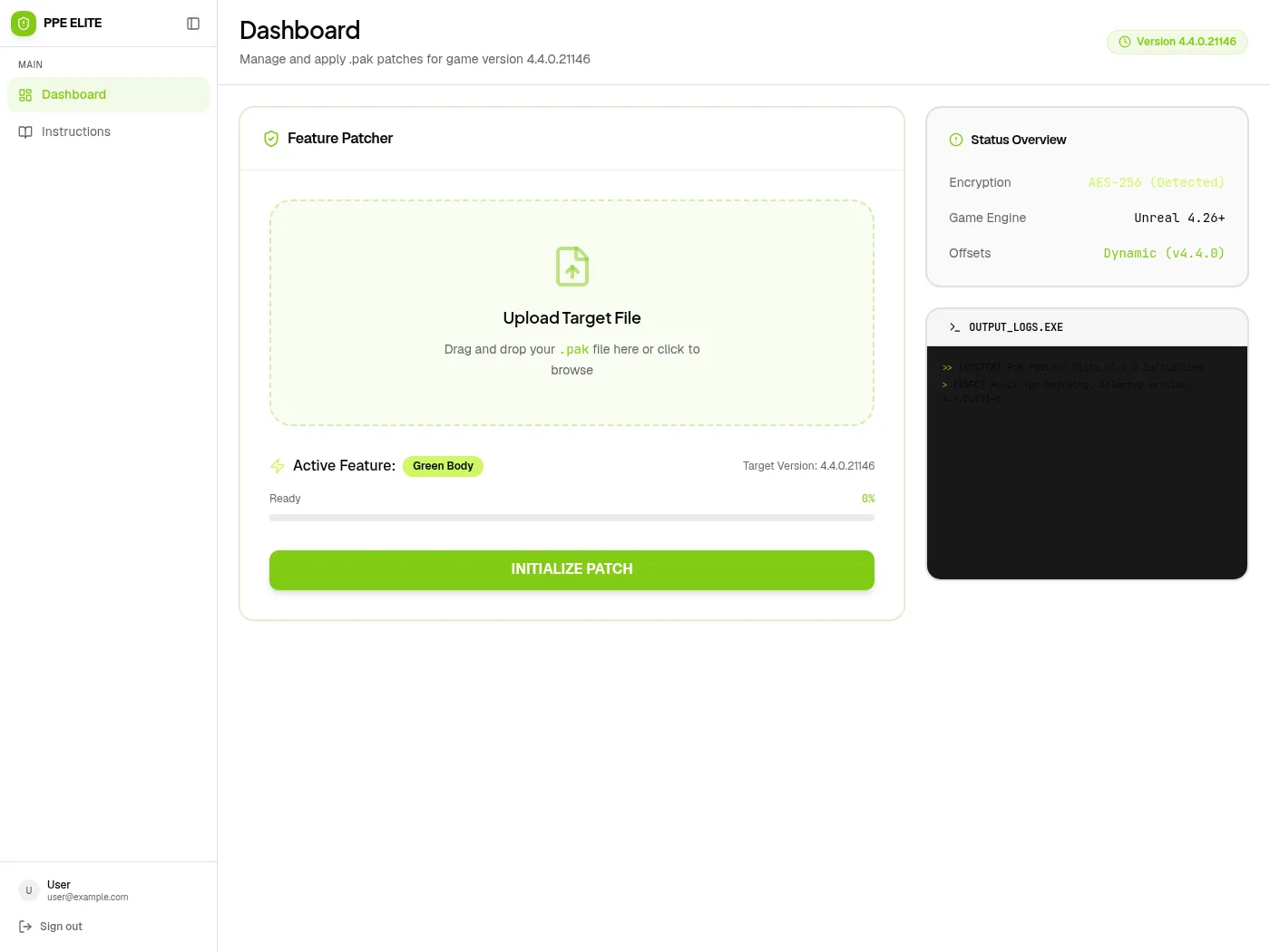 Pak Feature Patcher