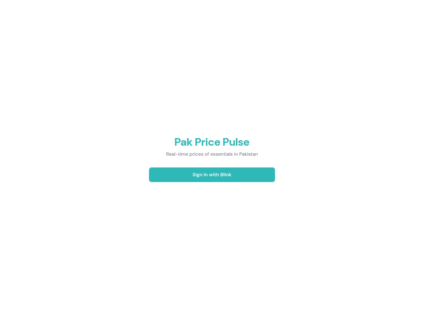 Pak Price Pulse