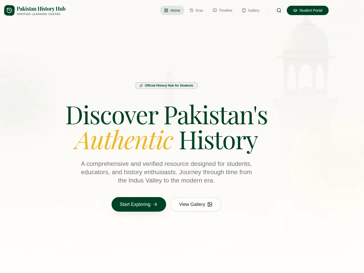 Pakistan History Hub