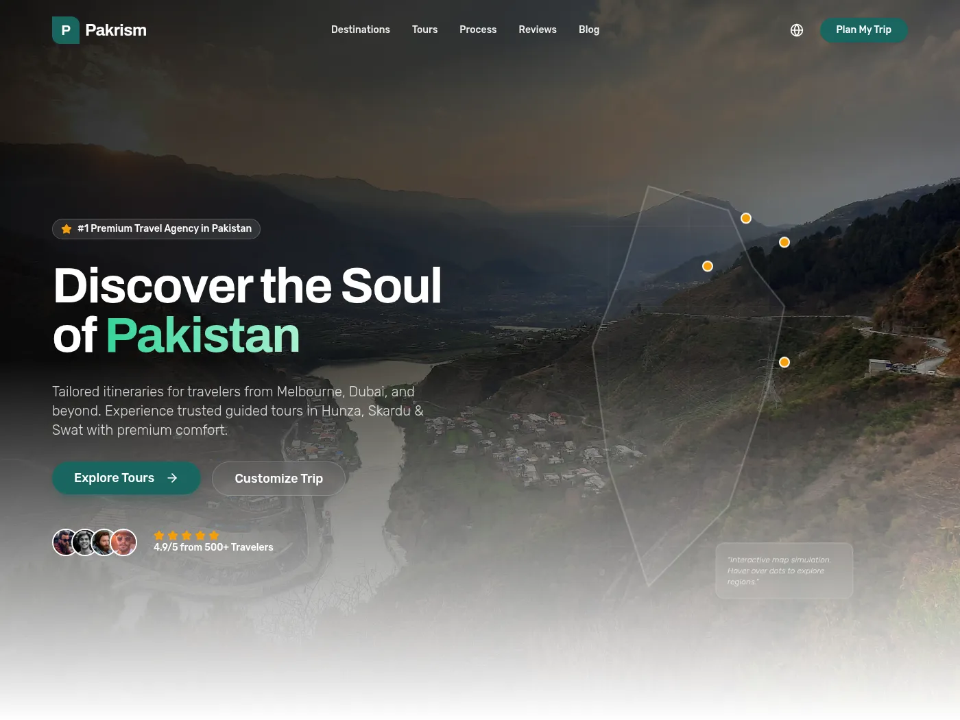 Pakrism Travel Showcase
