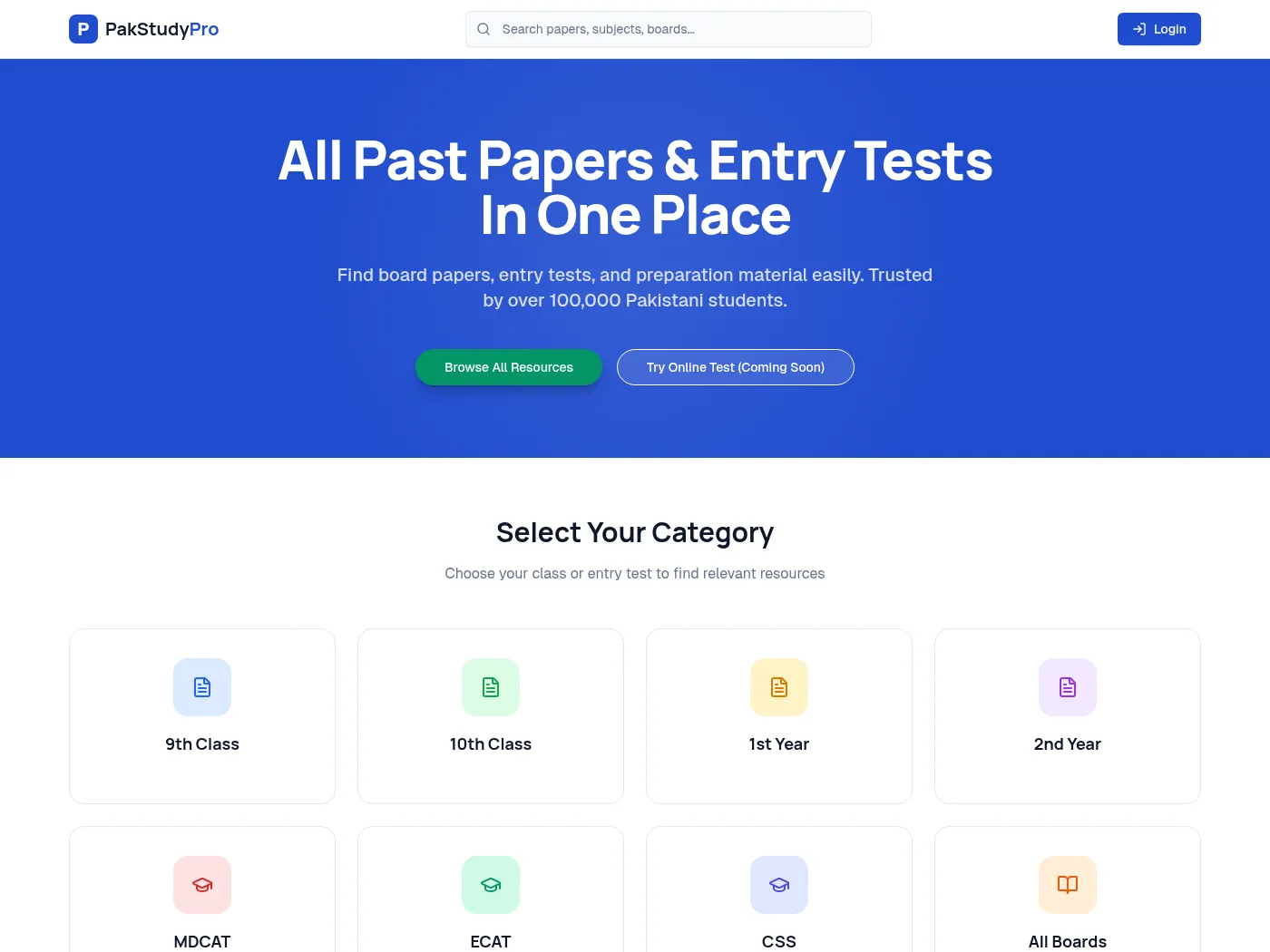 PakStudy Pro Platform