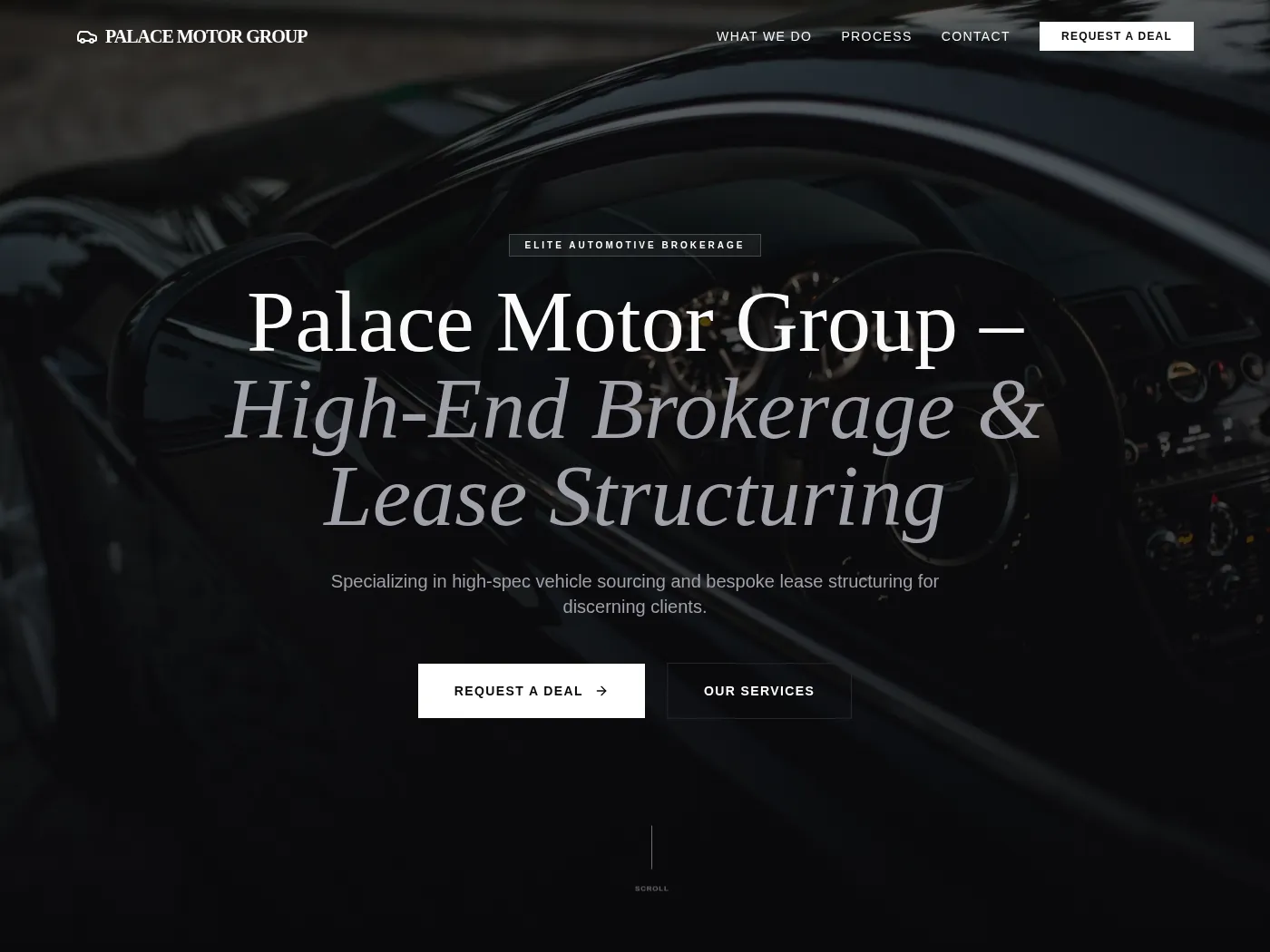 Palace Motor Group Site