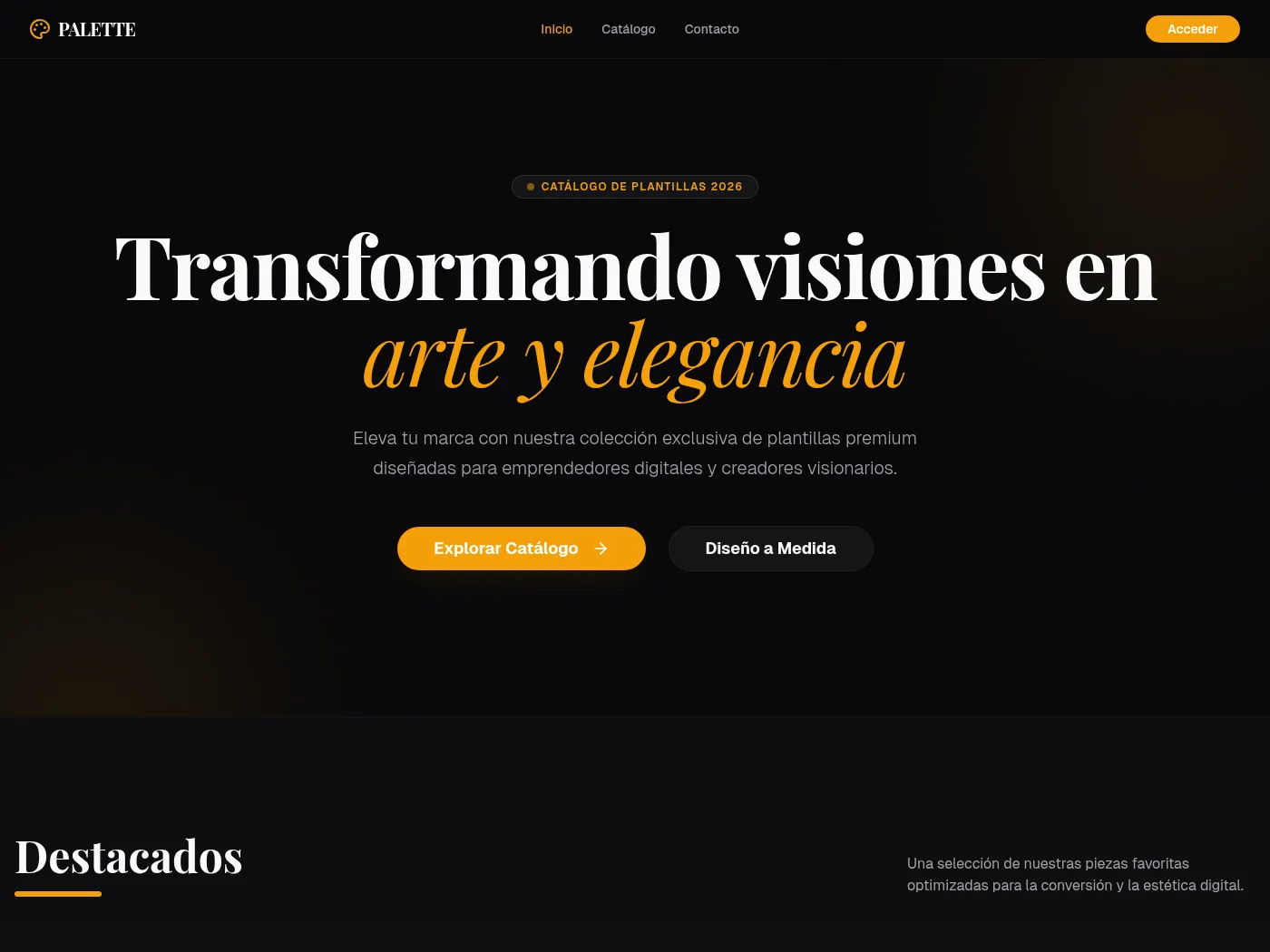 Palette Templates Hub