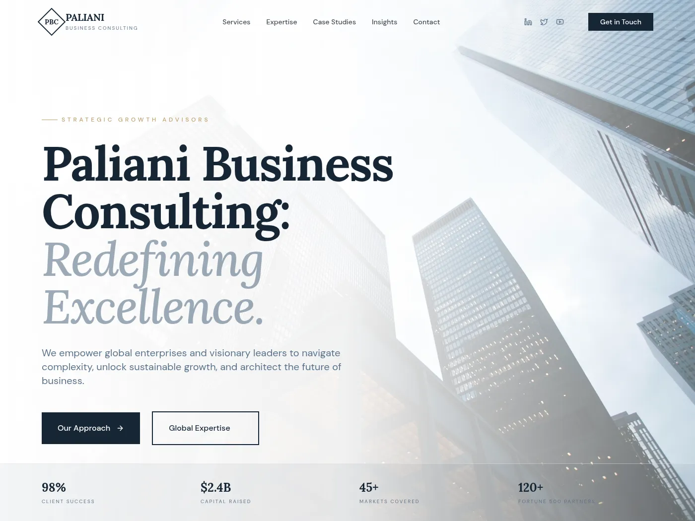 Paliani Consulting Revamp