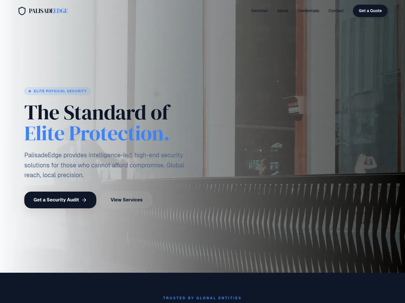 Palisade Security Website