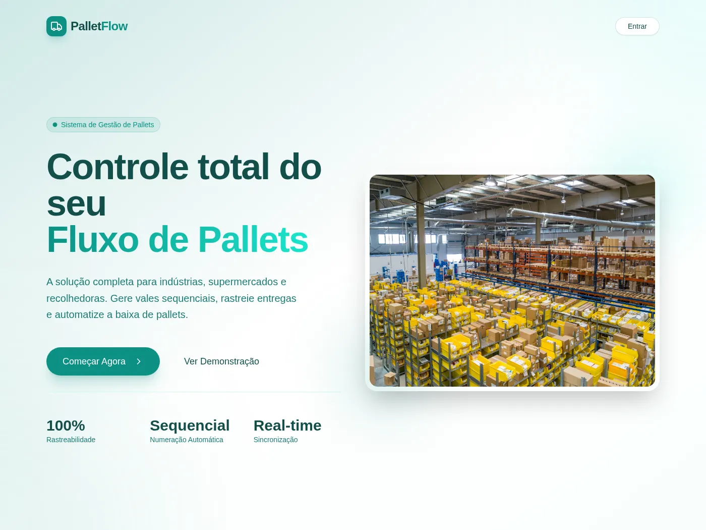 PalletFlow Control System