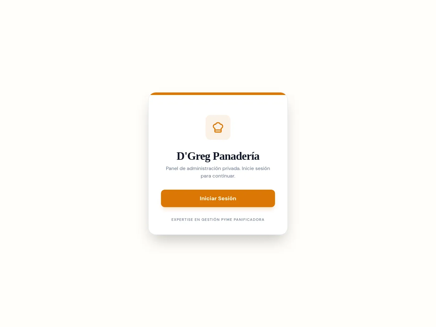 D'Greg Panadería Manager