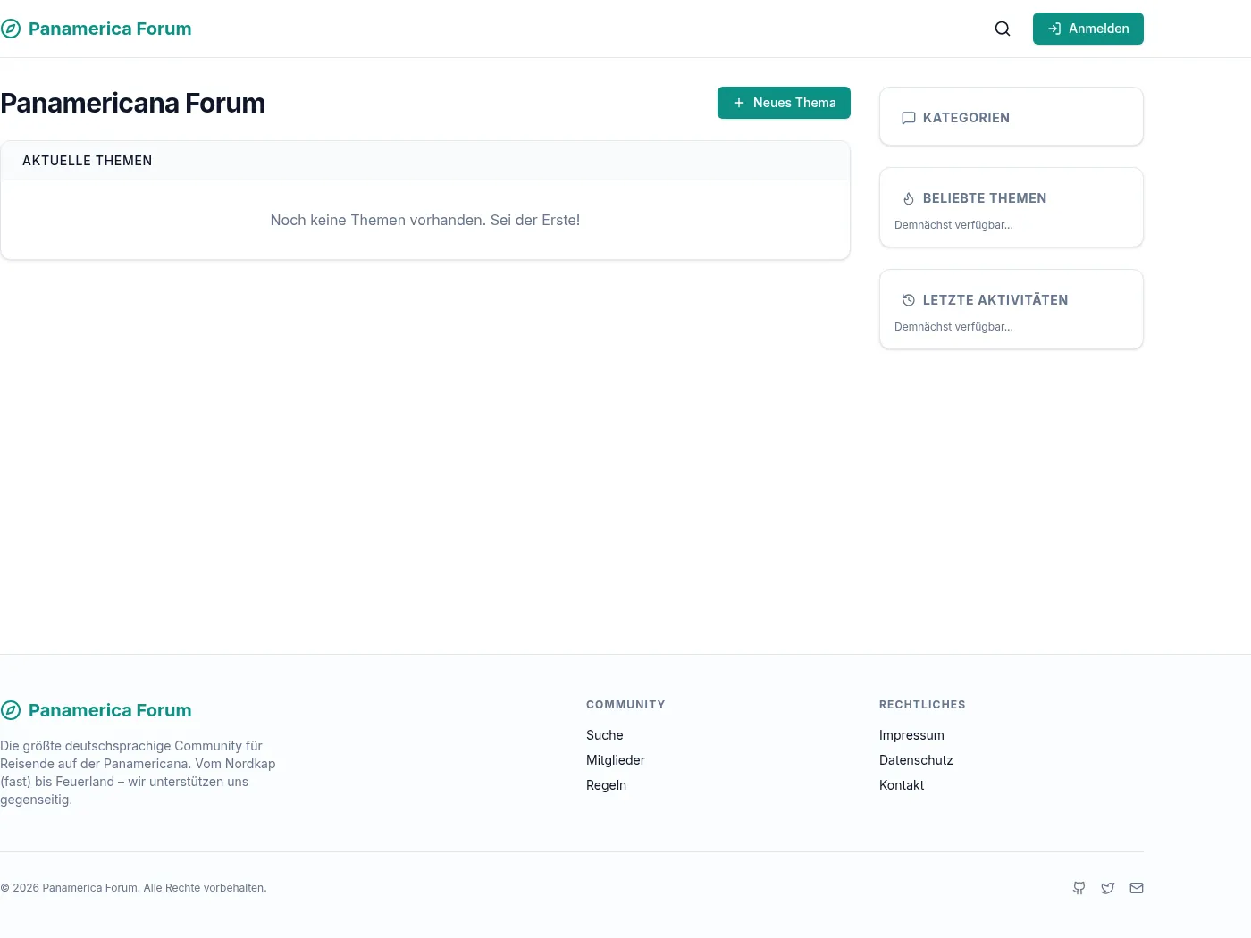 Panamericana Forum Clone