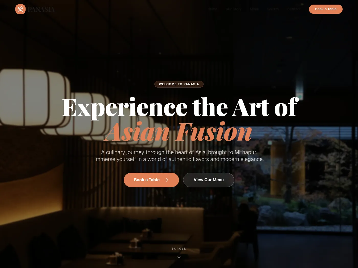 Panasia Restaurant Site