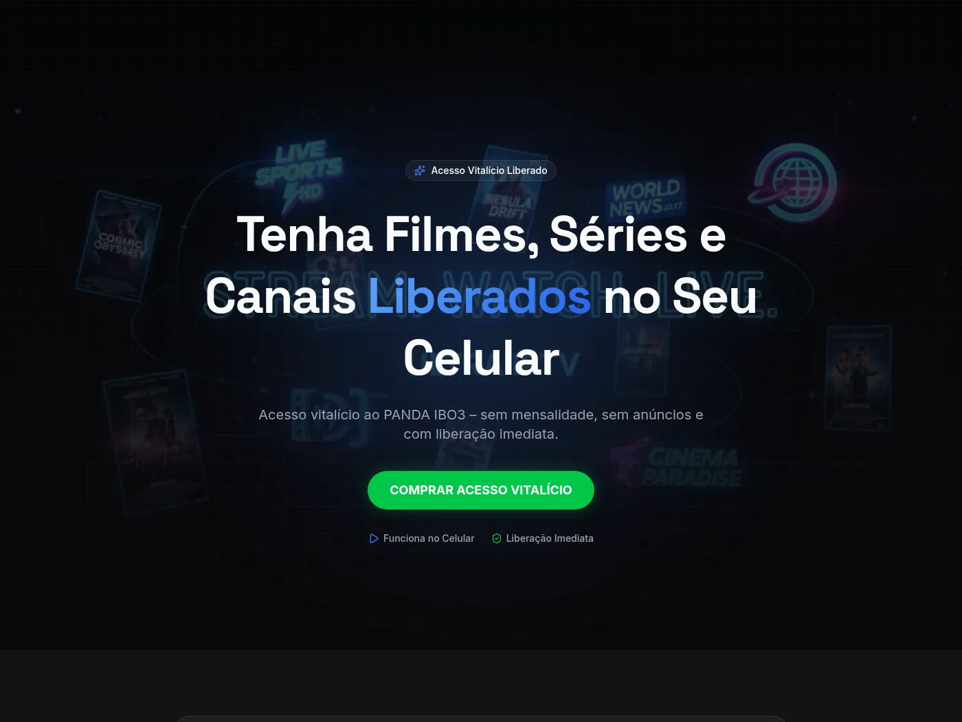 PANDA IBO3 Landing Page