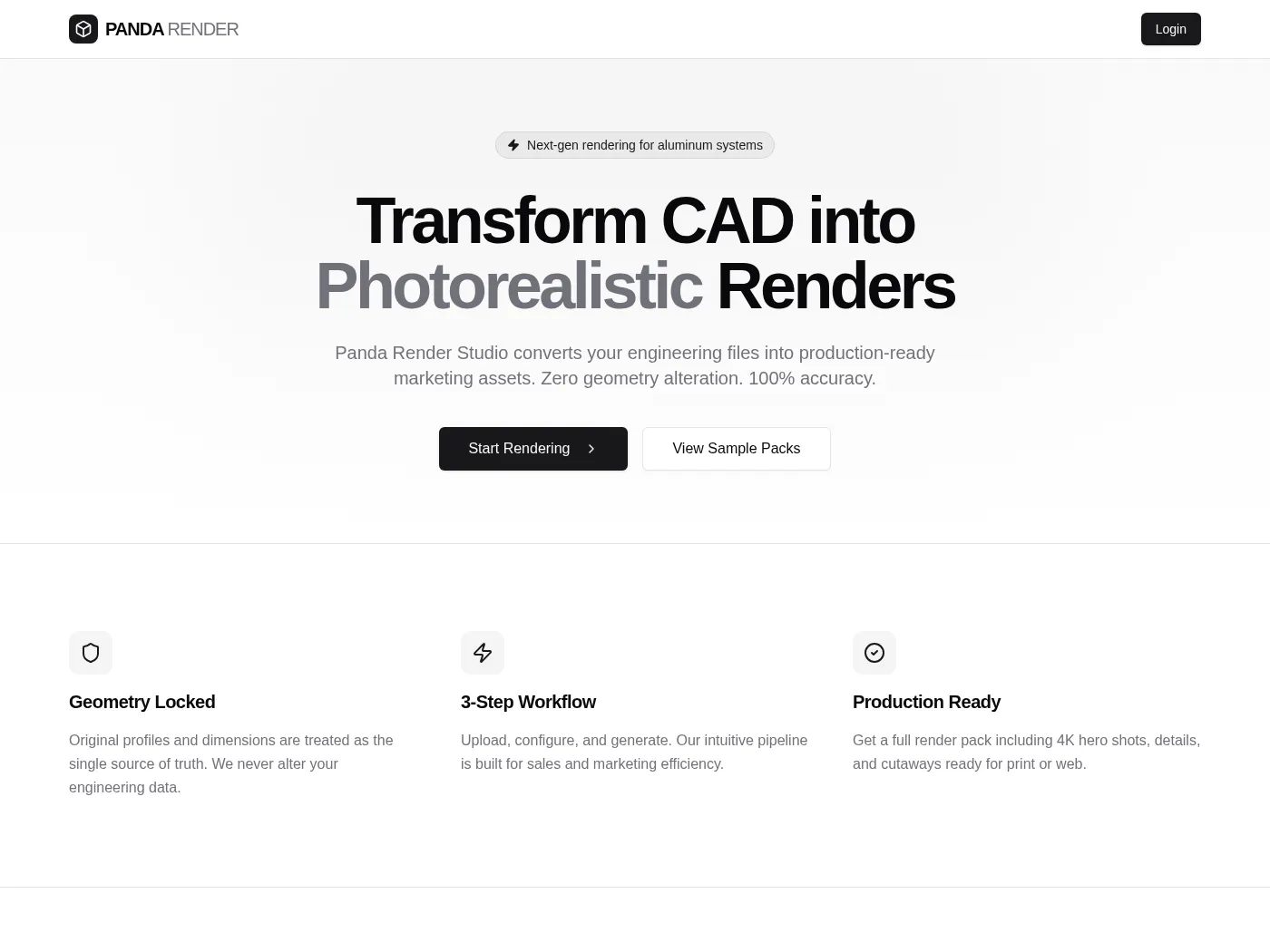 Panda Render Studio