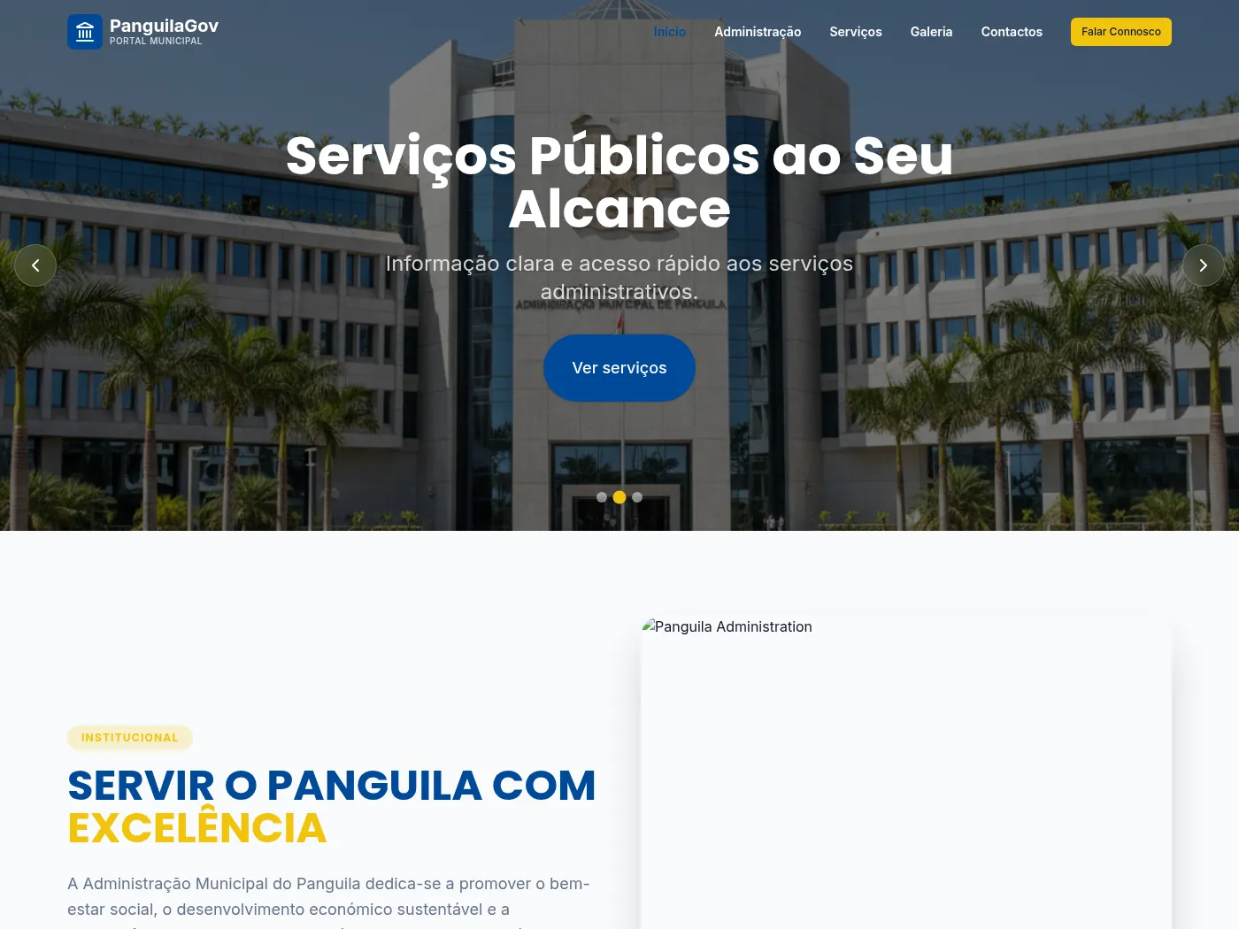 PanguilaGov Portal