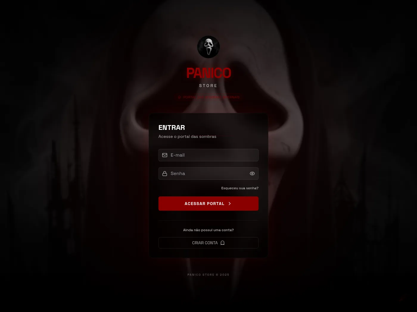 Pânico Login