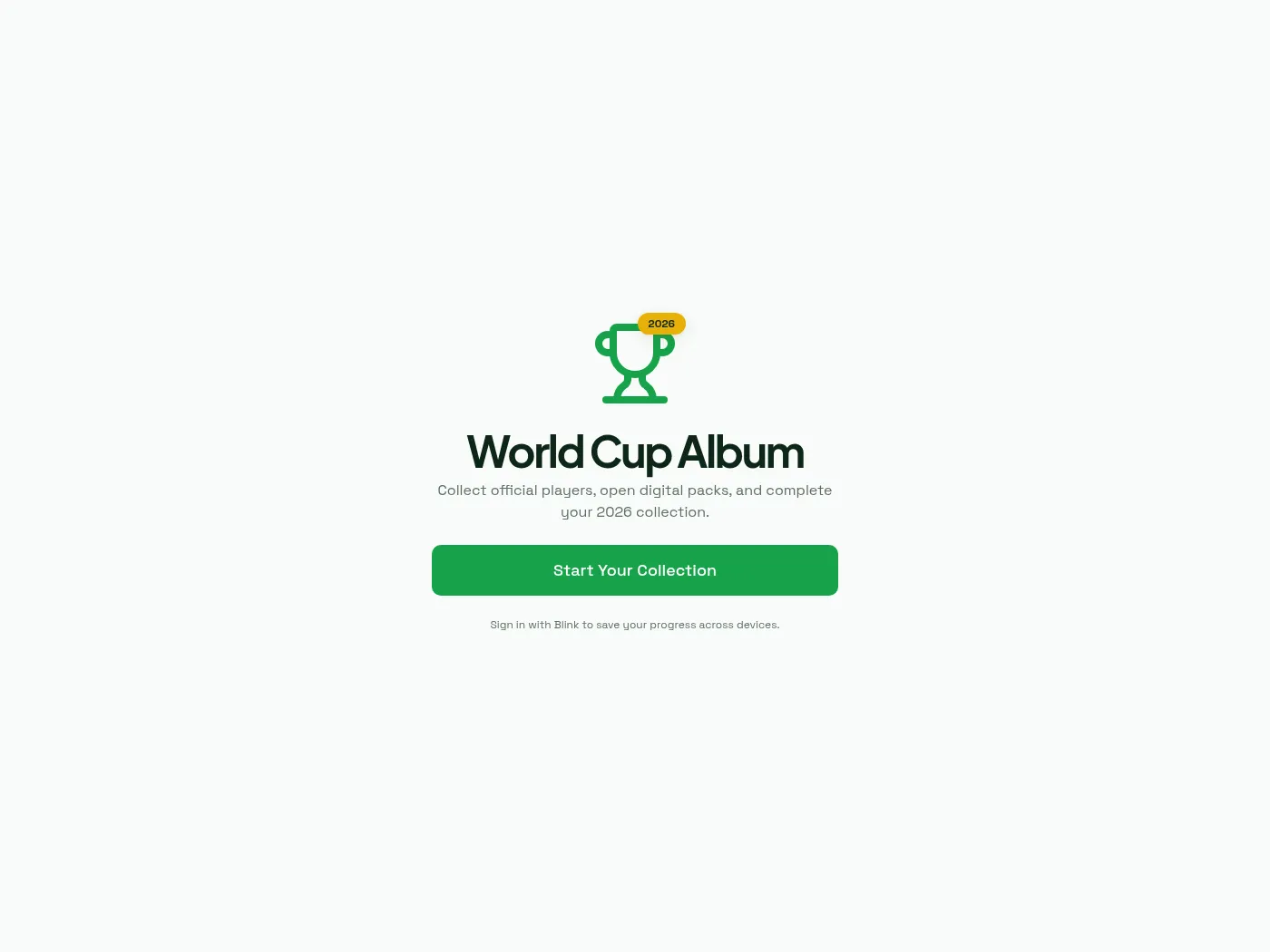 Virtual Panini Album 2026