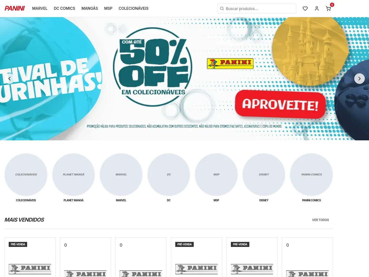 Panini Site Clone