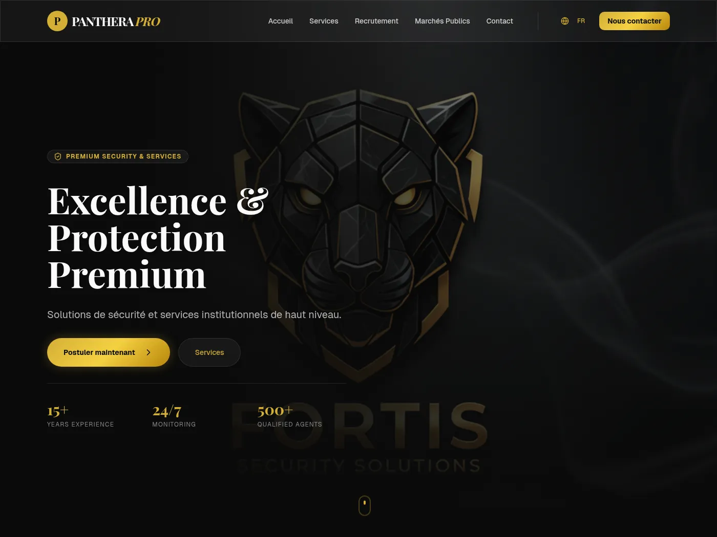 Panthera Pro Landing