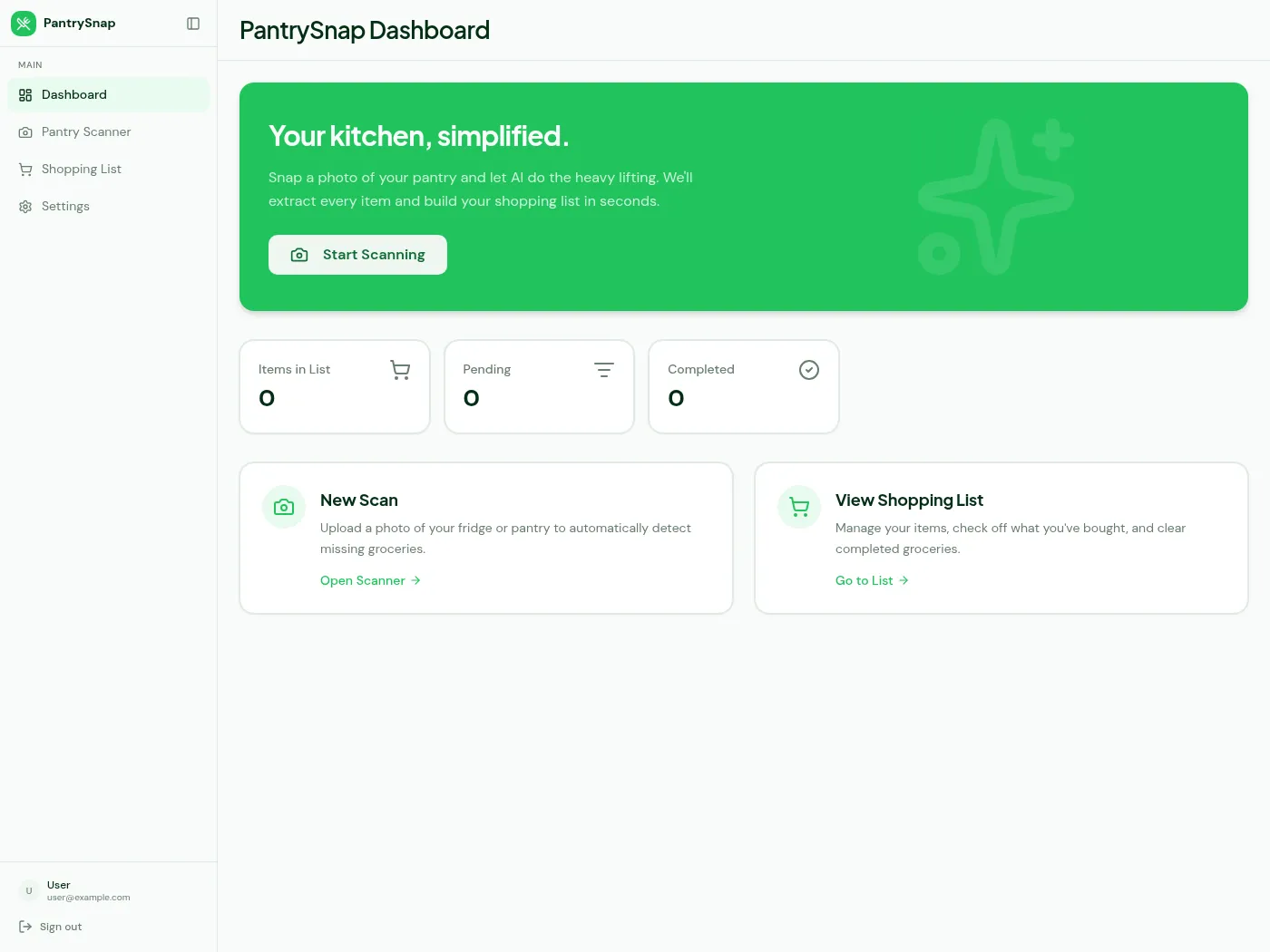 PantrySnap
