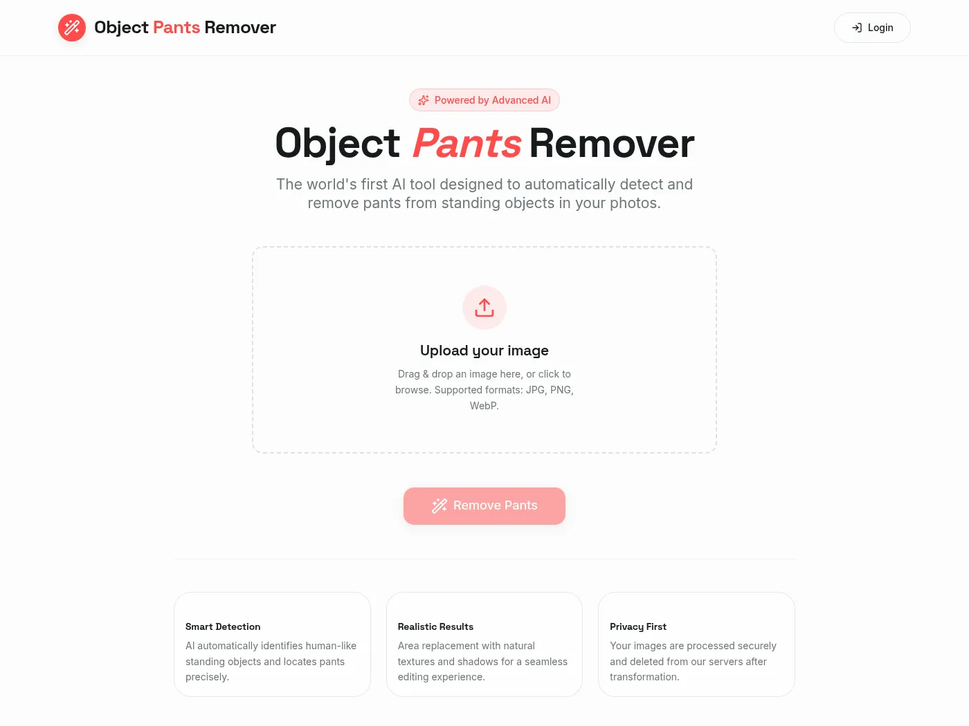 Object Pants Remover