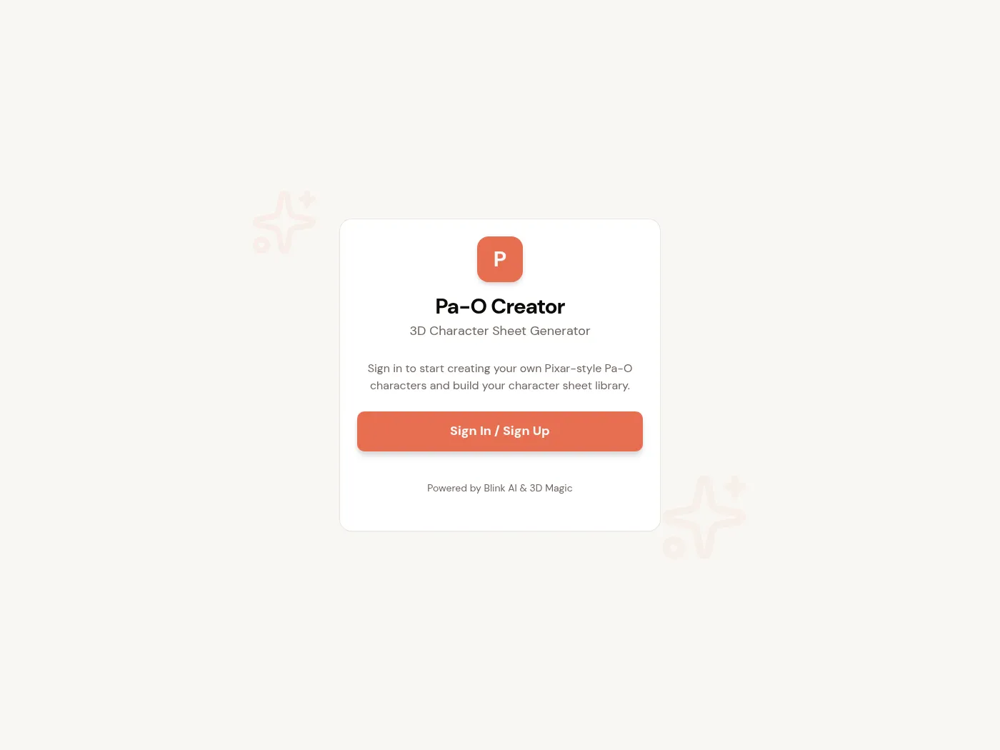 Pa-O Character Creator