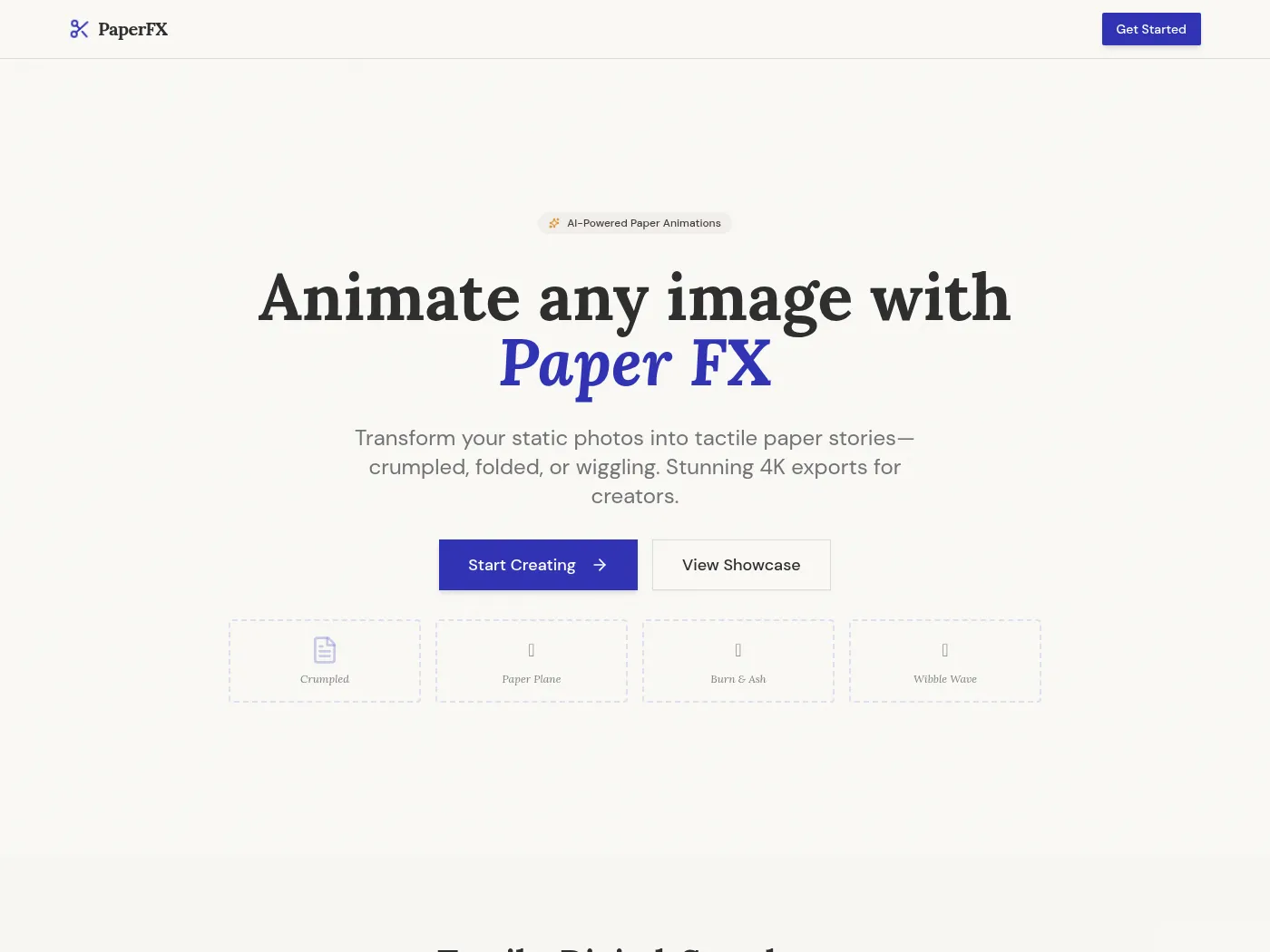 PaperFX Image Animator