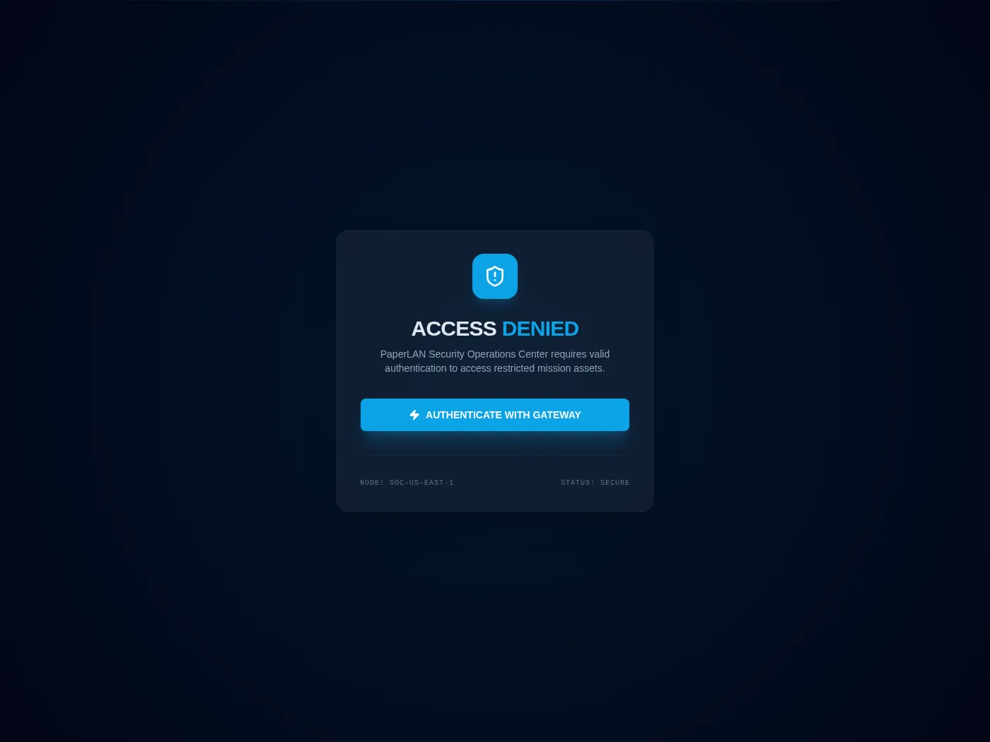 PaperLAN SOC Suite