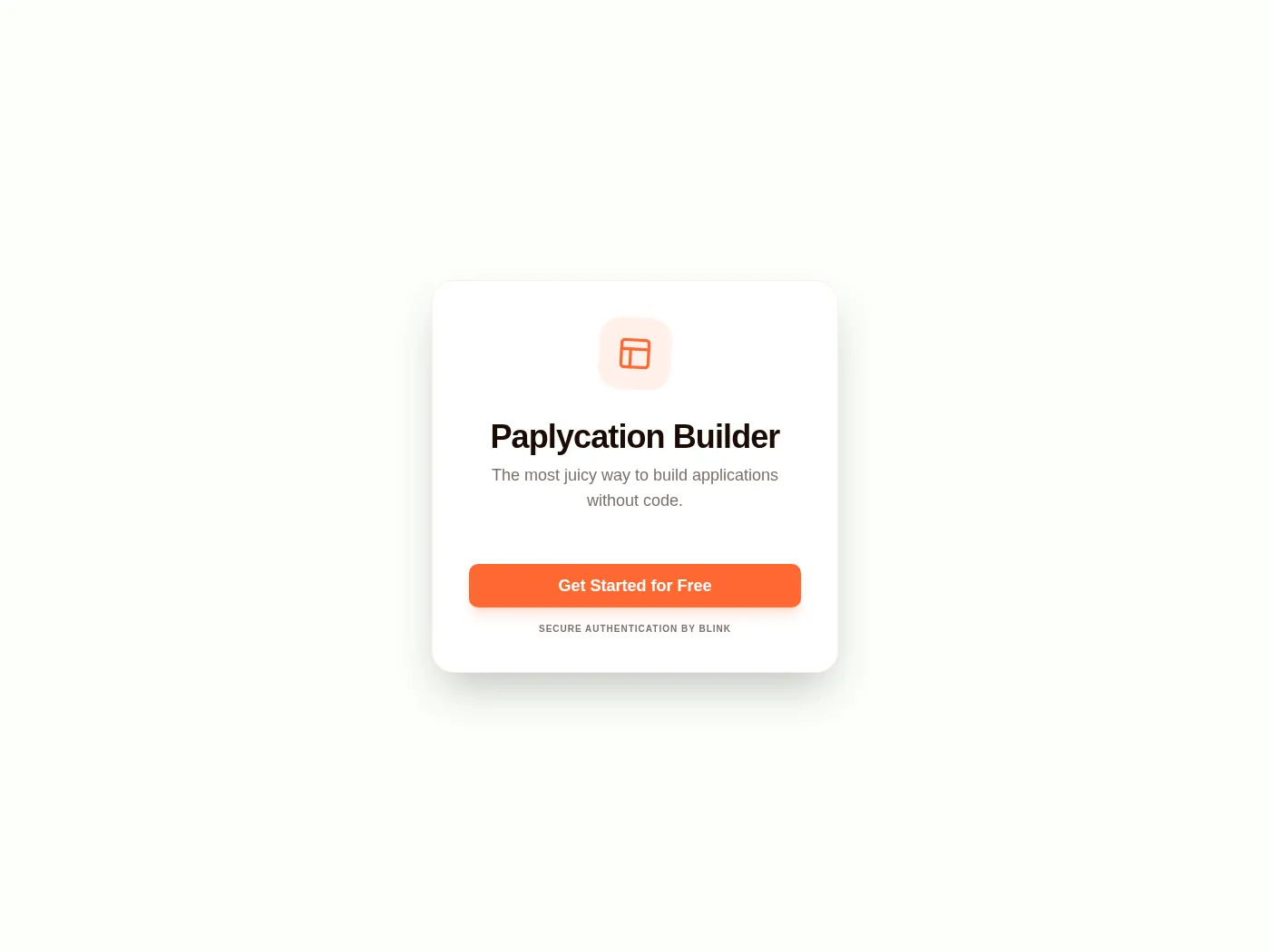 Paplycation Builder