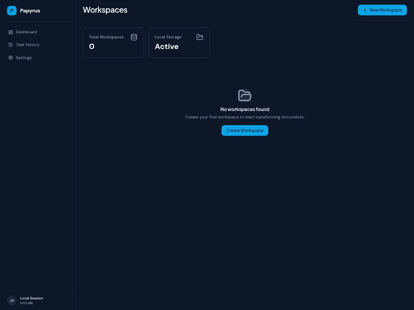 Papyrus Desktop Doc Transform