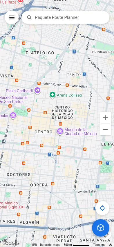 Paquete Route Planner