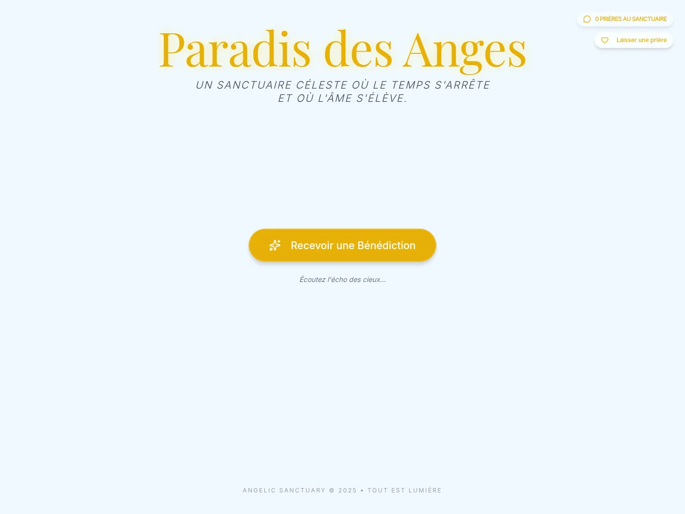 Paradis des Anges