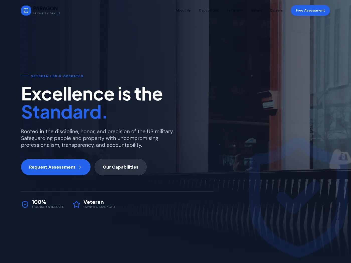 Paragon Security Redesign