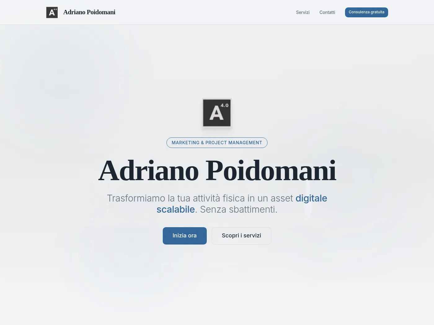 Parallax Pro Personal Landing