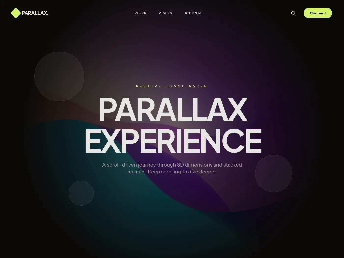 Parallax Stack Cards