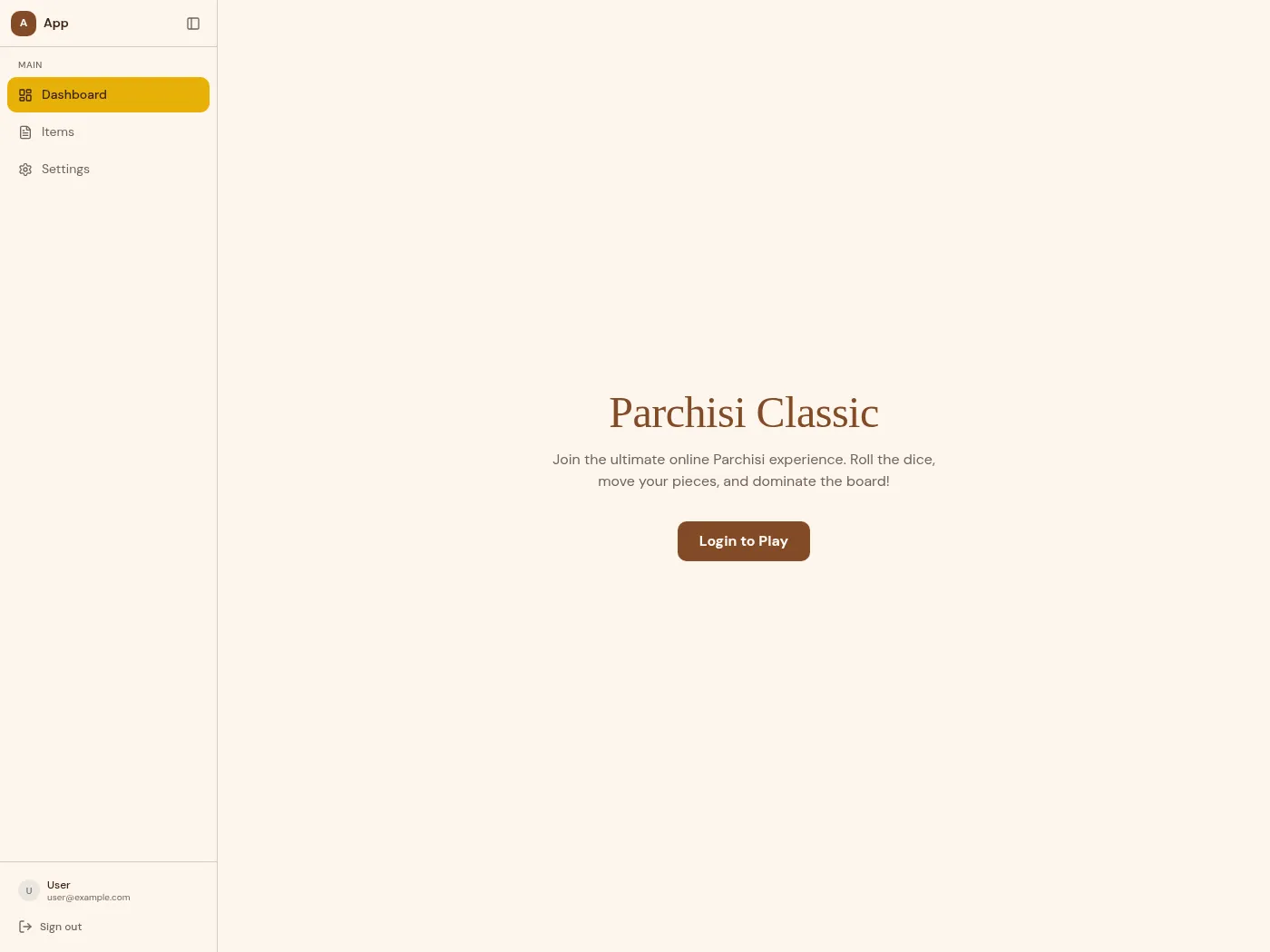Parchisi Board Game Online