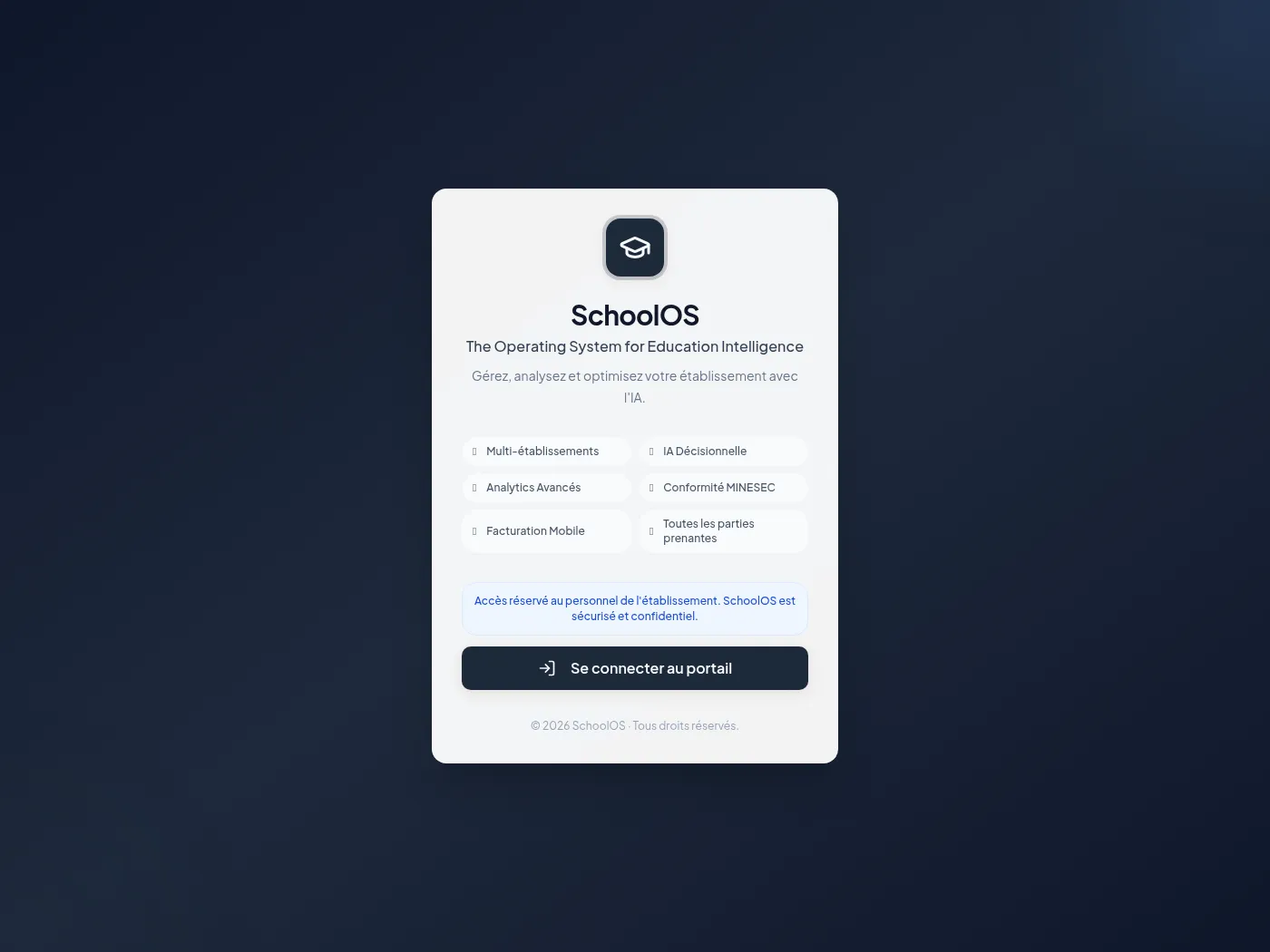 Parcours Scolaire Connecté