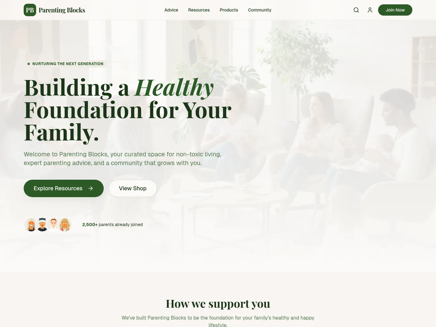 Parenting Blocks Hub