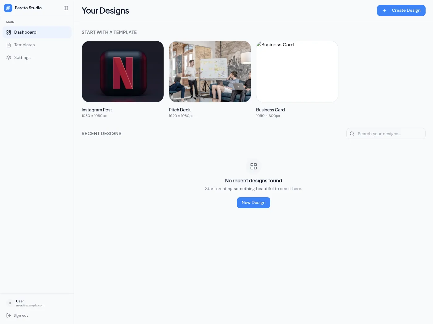 Pareto Design Studio
