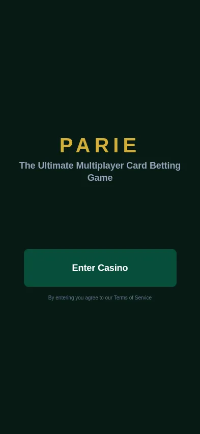 Parie Card Game