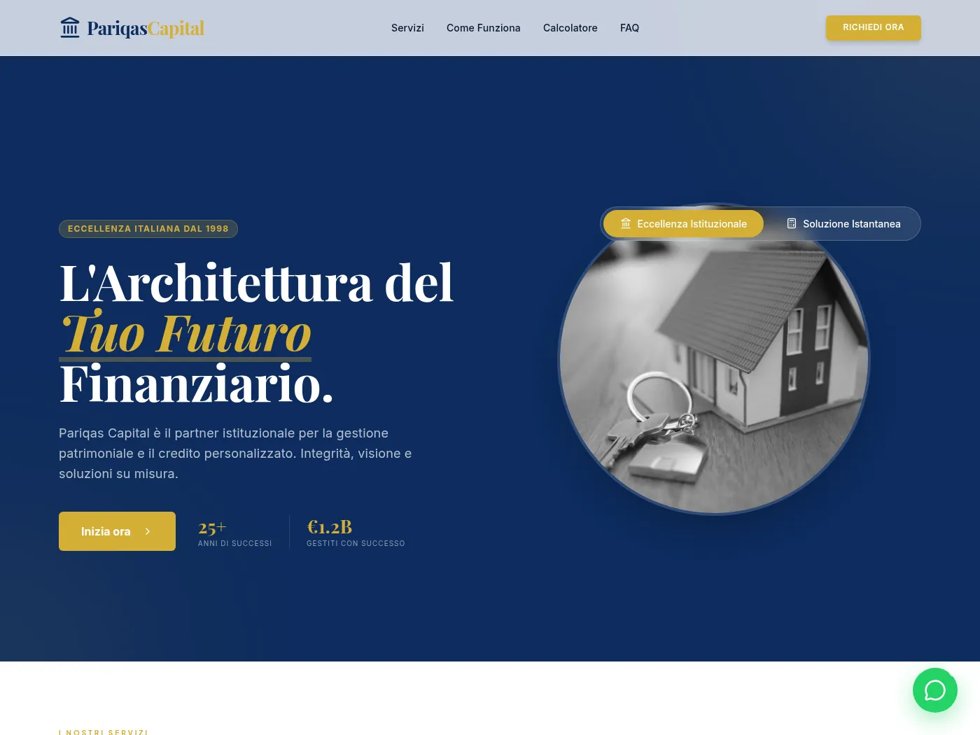 Pariqas Finance Site