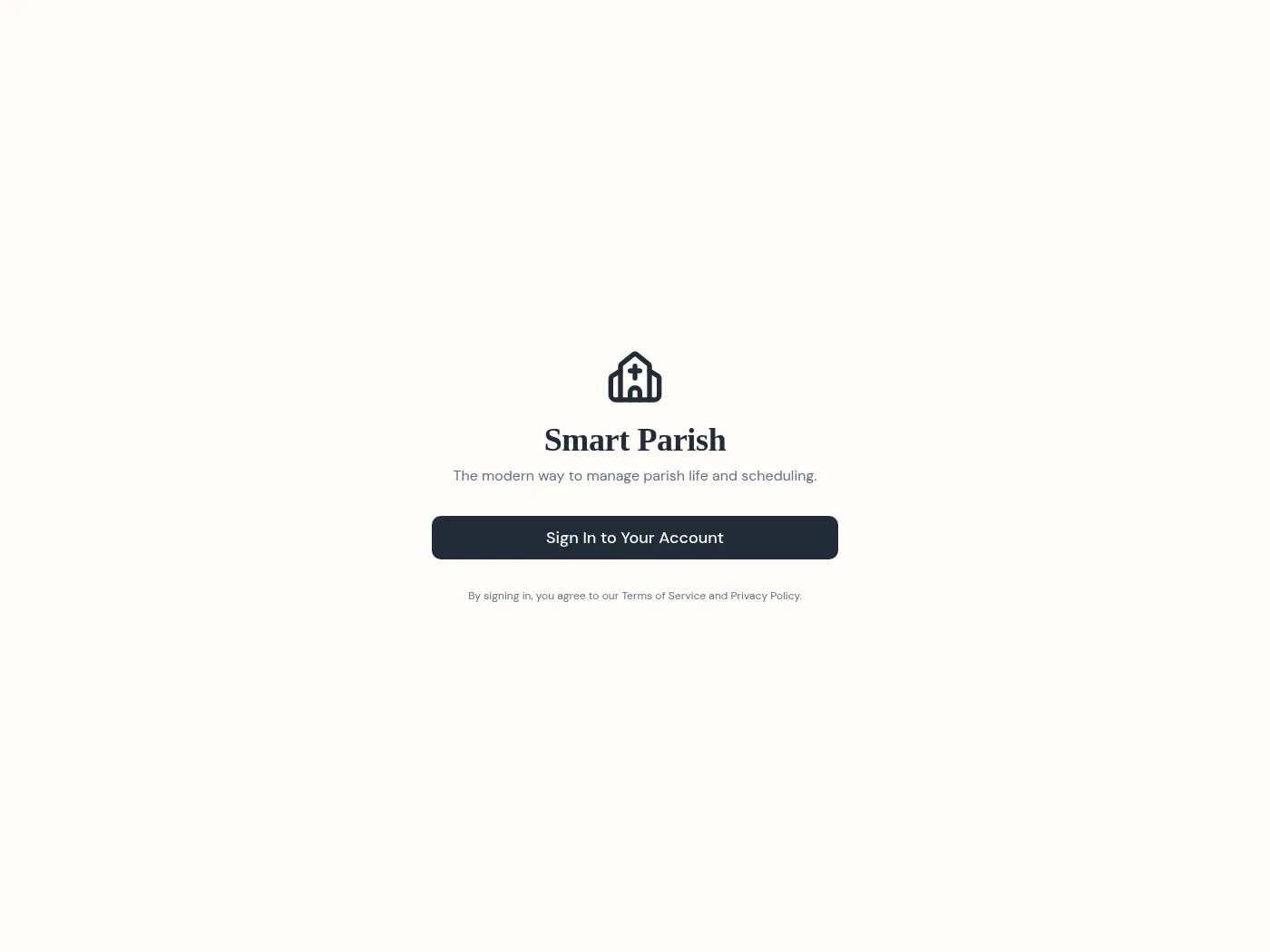 Smart Parish Scheduler